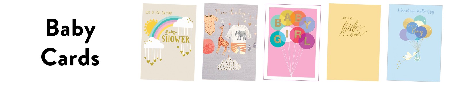 Products - Baby Cards